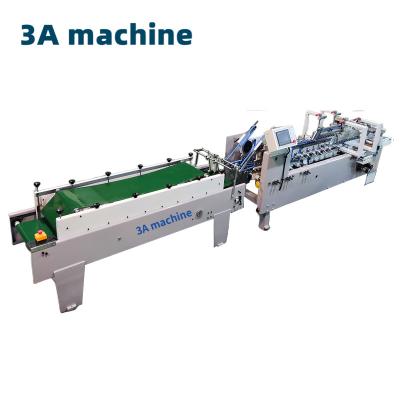 China Automatic Gluer Folder Machine Parts 250m/min for Corrugated Flexo Box 580 for sale