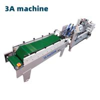 China 580 Folder Gluer Box Paper Gluing Machine with Video Feedback for Production Progress for sale