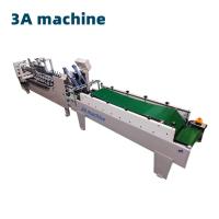 China PLC Controlled 580D Glue Folder Machine for Cardboard Boxes 7-40cm Unfolded Width for sale