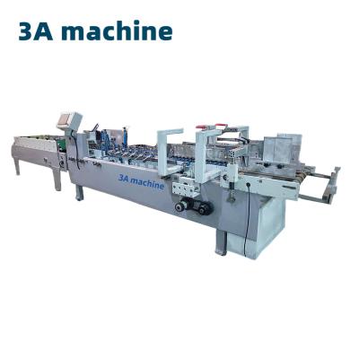 China 3ACQ*580D Glue Folder Machine In Printing Shops 1 Year Warranty for sale