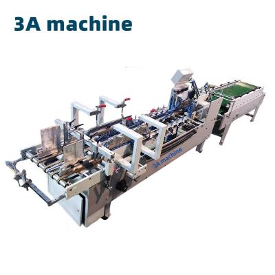 China 580D Automatic Side Glue Folder Gluer Machine for Small Boxes 7-40cm for sale