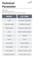 China 3ACQ 580D Small Box Machine For Corrugated Box Forming High Performance for sale