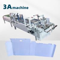 China 580E Automatic Carton Box Folder Gluer Machine The Perfect Partner for Printing Shops for sale