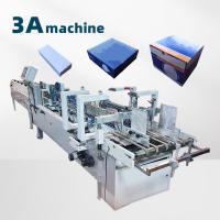 China 1300KG Folder Gluer Machine For Lunch Box Carton Packaging High Efficiency for sale