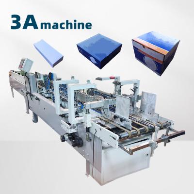 China 1300KG Folder Gluer Machine For Lunch Box Carton Packaging High Efficiency for sale