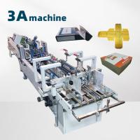 China Computerized 4 Corner Box Folder Gluer Machine 580D 580E for Straight Line Boxes 7-50cm for sale