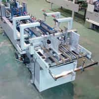 China 1100 Model Automatic 46 Corner Folder Gluer Press Semi Auto Folder Gluer Machine with PLC for sale