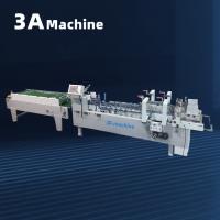 China Folder Gluer Carton Envelope Gluing Machine AS-800 with Video Inspection 7-40cm for sale