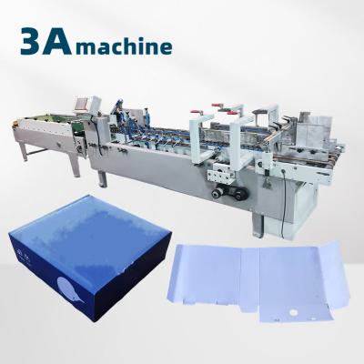 China 3ACQ 580E Double Pieces Auto Corrugated Board Folder Gluer Machine for sale