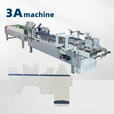 China Cardboard Box Making Machine 230m/min Working Speed Suitable for 250g-650g Boxes for sale