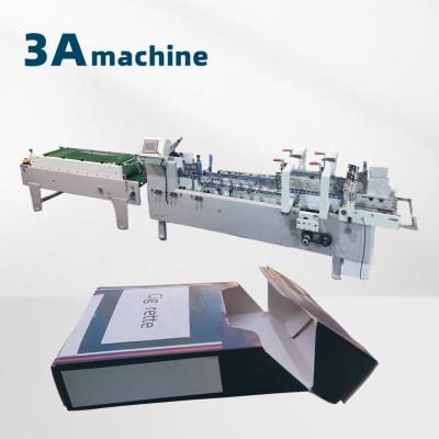 China 3ACQ 580E Folding Box Gluing Machine Paper Box Folder Gluer with Additional Quotation for sale