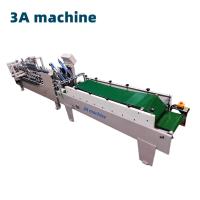 China Automatic Box Making Folder Gluer Machine 580D 580E for Straight Line Boxes 7-50cm for sale