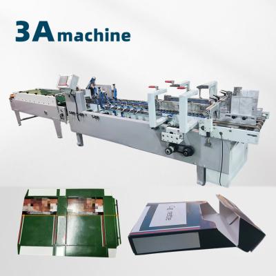 China Paper Gluing Machine for Lunch Boxes 230m/min Working Speed Optional Output Department for sale