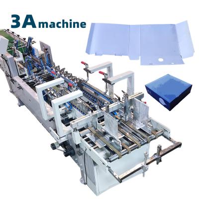 China 3ACQ 580E Folder Gluer Glue Folder Machine with Video Feedback on Production Progress for sale