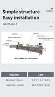 China SHH900AG-2 Automatic Bottom Box Folding Gluing Machine for Wood Packaging Material for sale