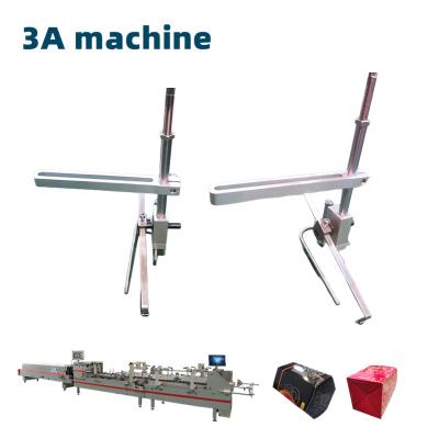 China SHH800AG-2 Automatic Bottom Lock Box Gluing Machine for Corrugated Carton Box Making for sale