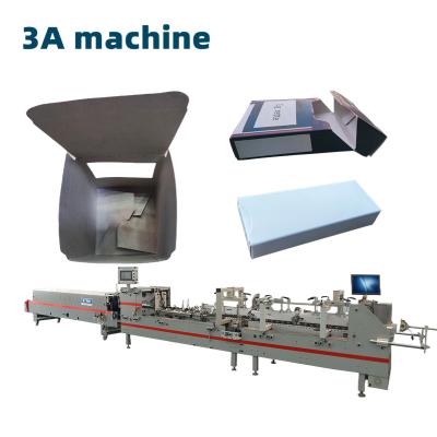 China Easy to Debug SHH800AG-2 Automatic Bottom Gluing Machine for Printing and Packaging for sale