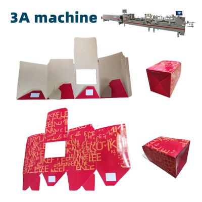China Industrial Folder Gluer SHH-800AG-2 Bottom Lock and Side Glue for Manufacturing Plant 800mm for sale