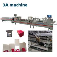 China SHH-800AG-2 Automatic Folder Gluer Machine for Bottom Lock and Side Glue Folding for sale