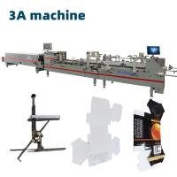 China 3A PLC SHH 800AG-2 Automatic Bottom Lock Folder Gluer for Six Corner Box Packaging for sale