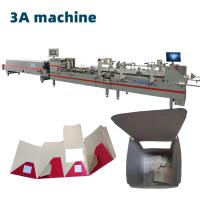 China 1100 Model Automatic 46 Corner Folder Gluer for Max Size 2 700mm Bottom Folding Box for sale