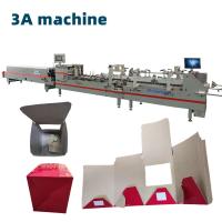 China 800mm Max Size Automatic Bottom Lock Folding Glue Machine for Box Making Machinery for sale