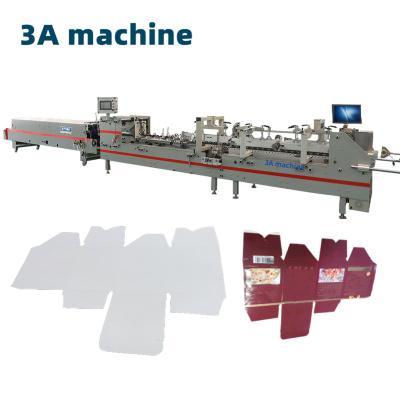 China SHH 800AG-2 Automatic Paper Lunch Box Gluing Folder Machine Easy to and Production for sale