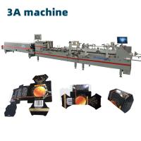 China AS-800 Automatic Bottom Lock Paper Folding Machine Folder Gluer Easy to and Maintain for sale