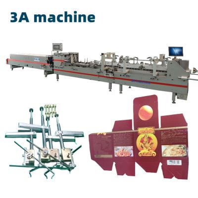 China SHH 800AG-2 Automatic Bottom Lock Folder Gluer for Paper Cardboard 250g-650g for sale