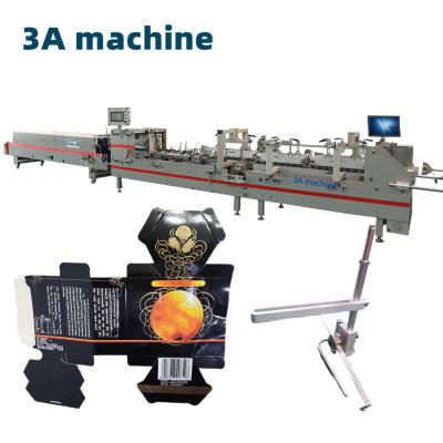 China 800AG-2 Automatic Bottom Lock Folder Gluer for Paper Boxes at 30 Bags per Minute for sale