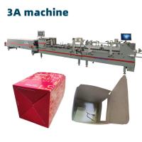 China Mechanical Driven SHH800AG-2 Automatic Bottom Lock Press Flexo Folder Gluer 800mm for sale