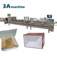 China 800AG-2 Automatic Bottom Lock Folder Gluer with Crash Lock Bottom 800mm Paper Machine Parts for sale