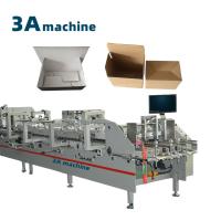 China CQT900YG-2 Pre-Folded Bottom Lock Carton Box Making Machine for Perfume Box Packaging for sale