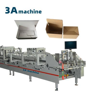 China CQT900YG-2 Pre-Folded Bottom Lock Carton Box Making Machine for Perfume Box Packaging for sale