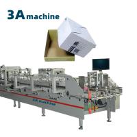 China Video Outgoing-Inspection Provided CQT900YG-2 Pre-Folded Automatic Gluer Folder Machine for sale