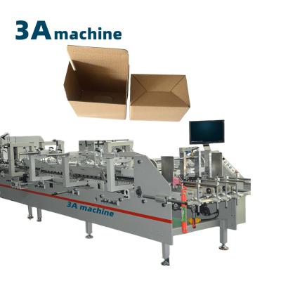 China CQT-900YG-2 Pre-folded Bottom Lock Automatic Folder Gluer Machine for Paperboard Box for sale
