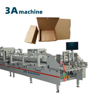 China CQT900YG-2 Pre-Folded Bottom Lock Take Away Food Box Making Machine for Small Boxes for sale