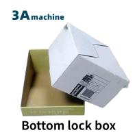 China CQT900YG-2 Pre-Folded Bottom Lock Take Away Food Box Making Machine for Small Boxes for sale