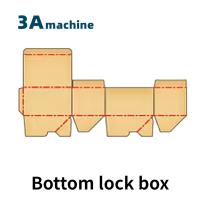 China Single Side Glue Box Presentation Folder Gluing Machine for Cardboard Boxes CQT 900YG-2 for sale