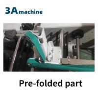 China Single Side Glue Box Presentation Folder Gluing Machine for Cardboard Boxes CQT 900YG-2 for sale