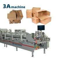 China CQT 900YG-2 Pre-Folded Bottom Lock Gluing Machine for Box Manufacturing 900mm for sale