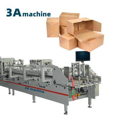 China CQT 900YG-2 Semi Automatic Folder Gluer for Corrugated Paper 900mm Width for sale