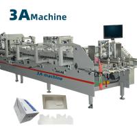 China CQT 900YG-2 Pre-Folded Bottom Lock Carton Folder Pasting Gluing Machine for Packaging for sale