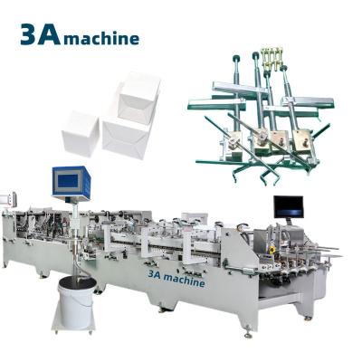 China 2800kg Heavy Duty Belt Folder Gluer Machine for Corrugated Boxes Machinery Repair Shops for sale