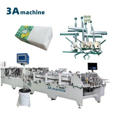 China CQT 900YG-2 Automatic Carton Box Folder Gluer with Water Soluble Cold Glue 900mm for sale