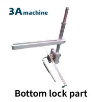 China CQT 900YG-2 Bottom Lock Corrugated Box Folder Gluer Machine 2800 KG Paper Pasting for sale