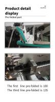 China CQT 900YG-2 Bottom Lock Folder Gluer EF 1100 Straight Line Folder Gluer Paper Machine Parts for sale