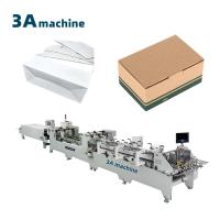 China 1100 JGKW Cardboard Box/Corrugated Box Folder Gluer Machine with Bottom Lock Function 3 for sale