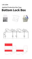 China Corrugated Cardboard Folder Gluer Machine with Prefolding and Bottom Lock Function 2 for sale