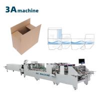 China 3500KG Dual- Automatic Paper Feeding Gluing Machine for 2-3 Layers Corrugated Box for sale